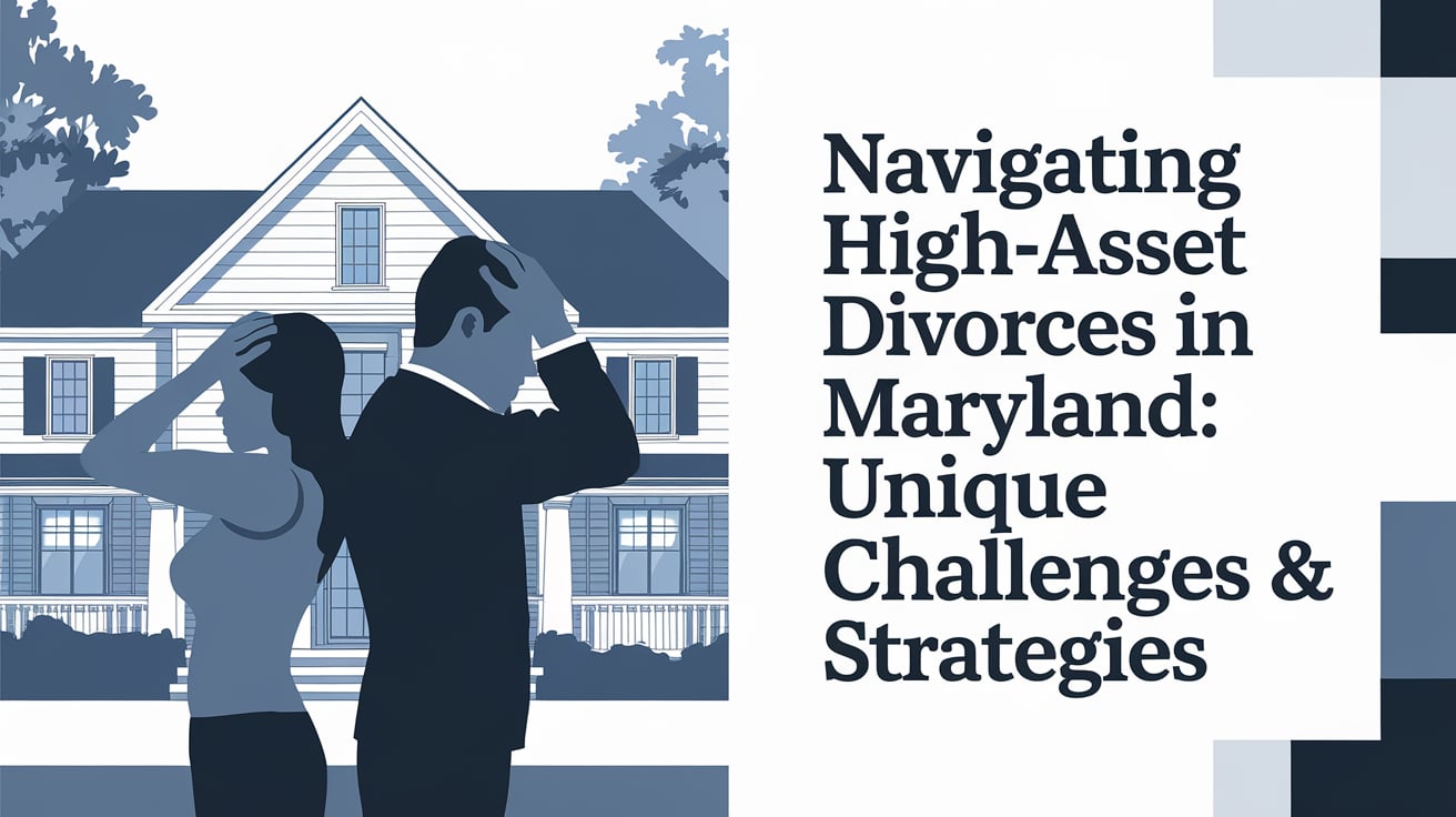 Navigating High-Asset Divorces in Maryland: Unique Challenges & Strategies